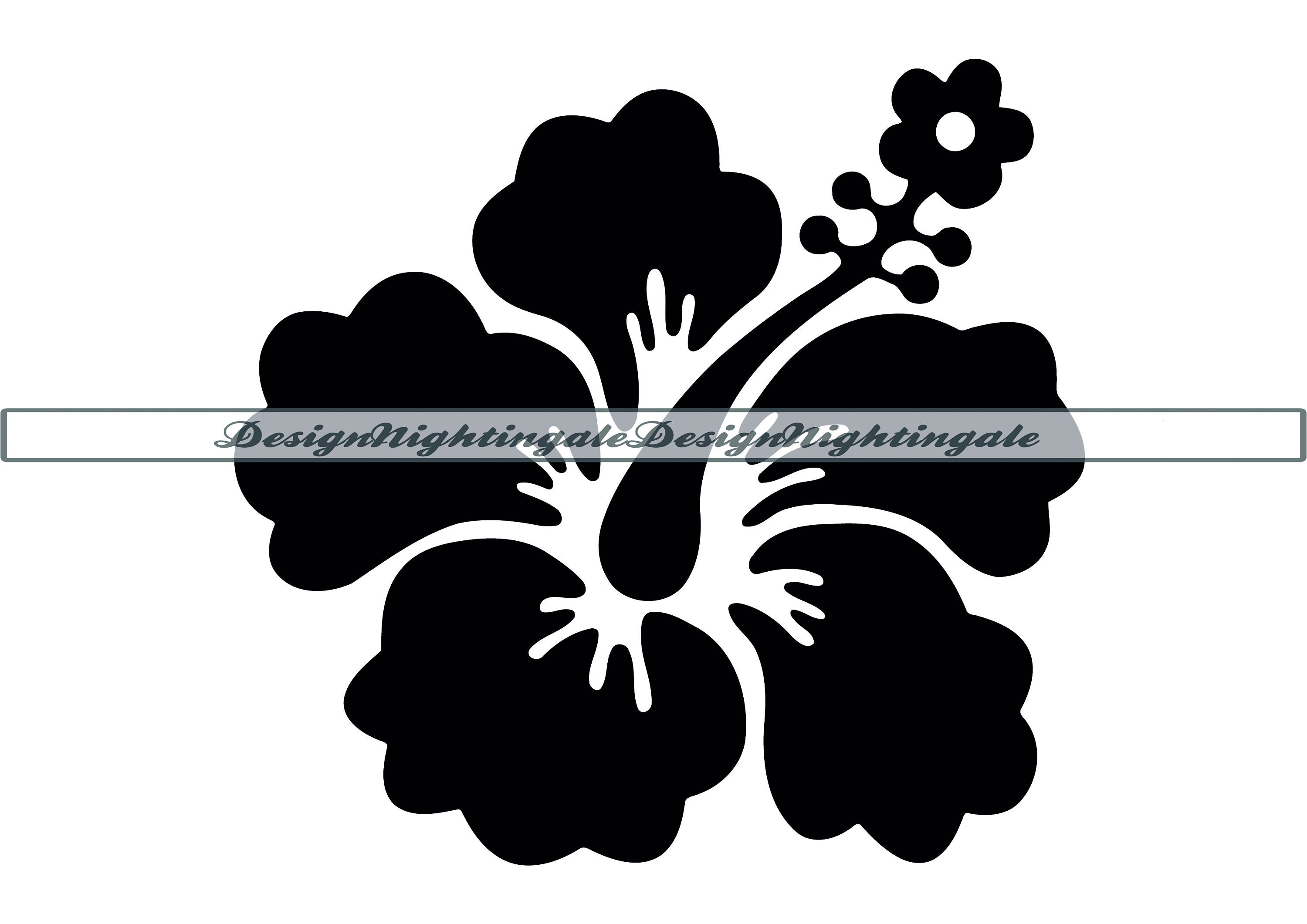 Hawaiian Flower 6 SVG Hibiscus SVG Tropical Flower SVG | Etsy