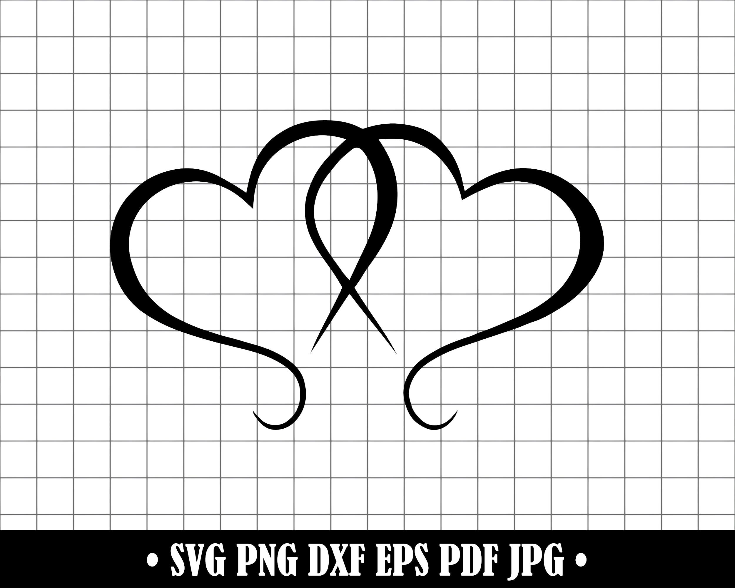 Dos Corazones Clipart Boda