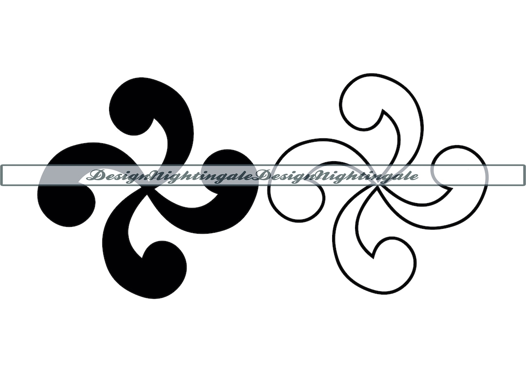 Lauburu SVG, Basque Symbol SVG, Basque Cross SVG, Lauburu Clipart ...