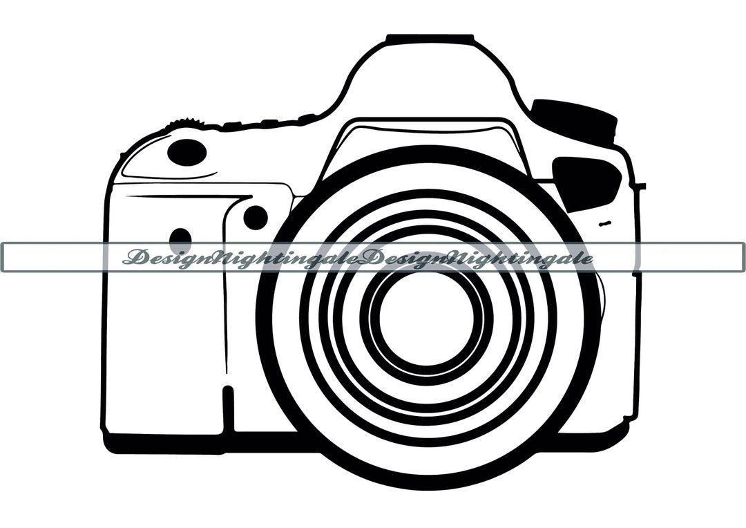 Camera Outline SVG, Camera SVG, Photography, Photo Camera, Camera ...