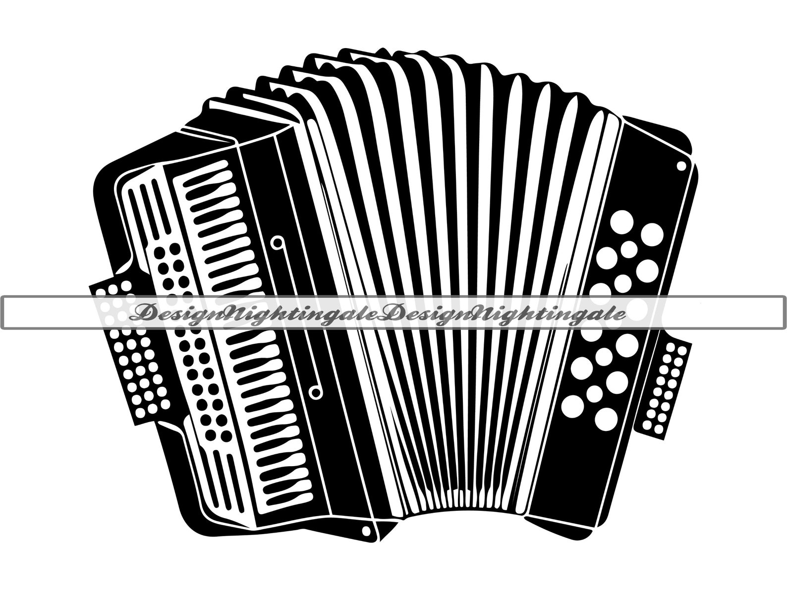 Accordion SVG, Accordion Clipart, Accordion Files for Cricut, Accordion ...