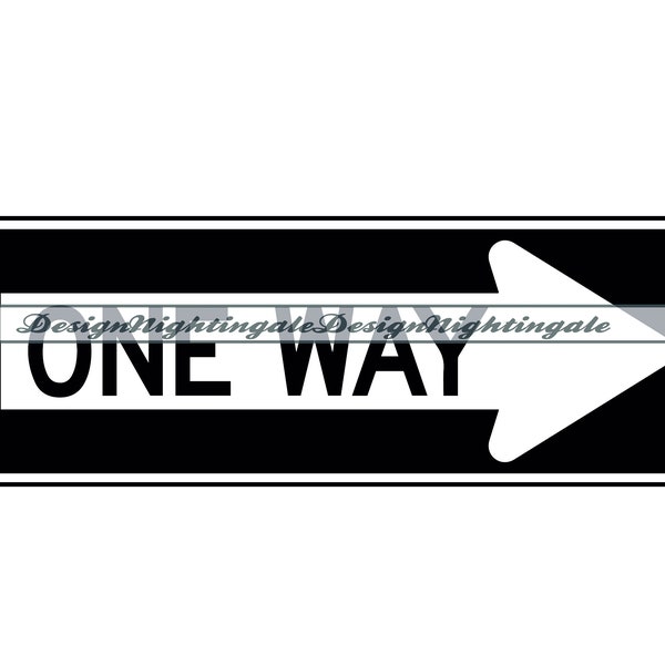 One for Road Sign - Etsy