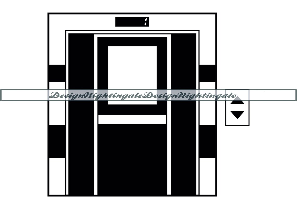 Elevator SVG Lift Svg Elevator Clipart Elevator Files for - Etsy