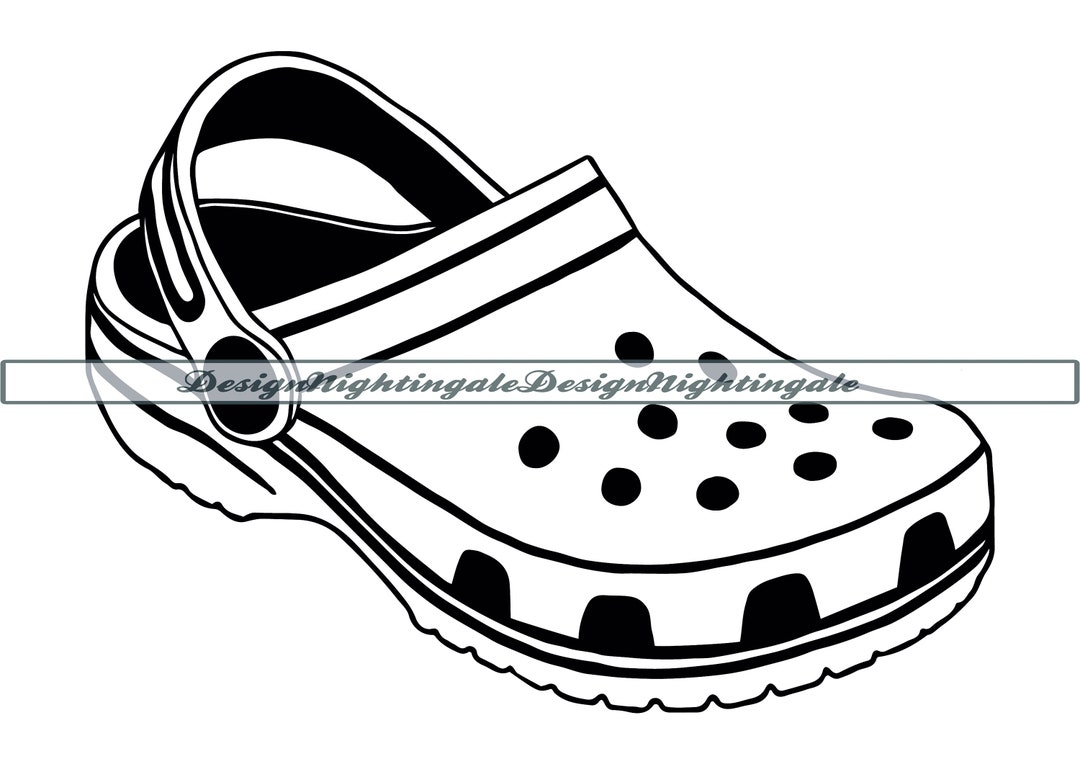 Clog Shoe SVG, Clog Shoes SVG, Clog Shoe Clipart, Clog Shoe Files for ...