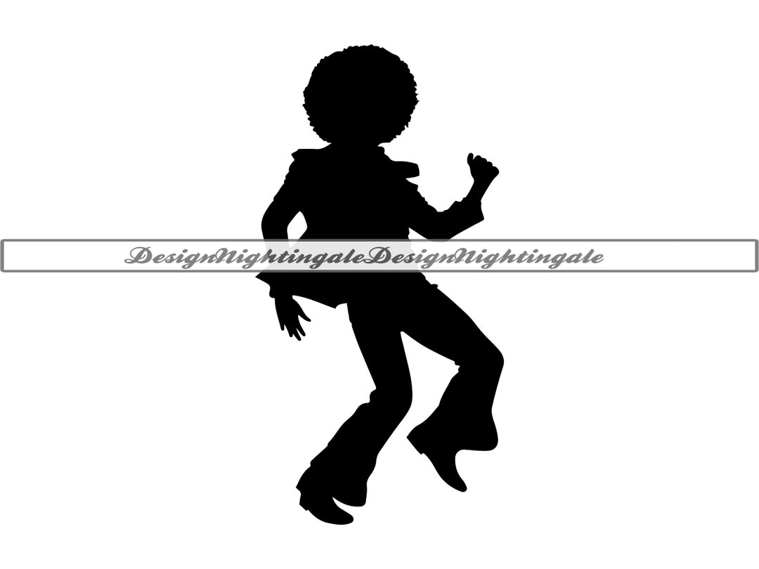 Disco Dancer 2 SVG, Disco Dancing SVG, Disco SVG, Dance Svg, Clipart ...