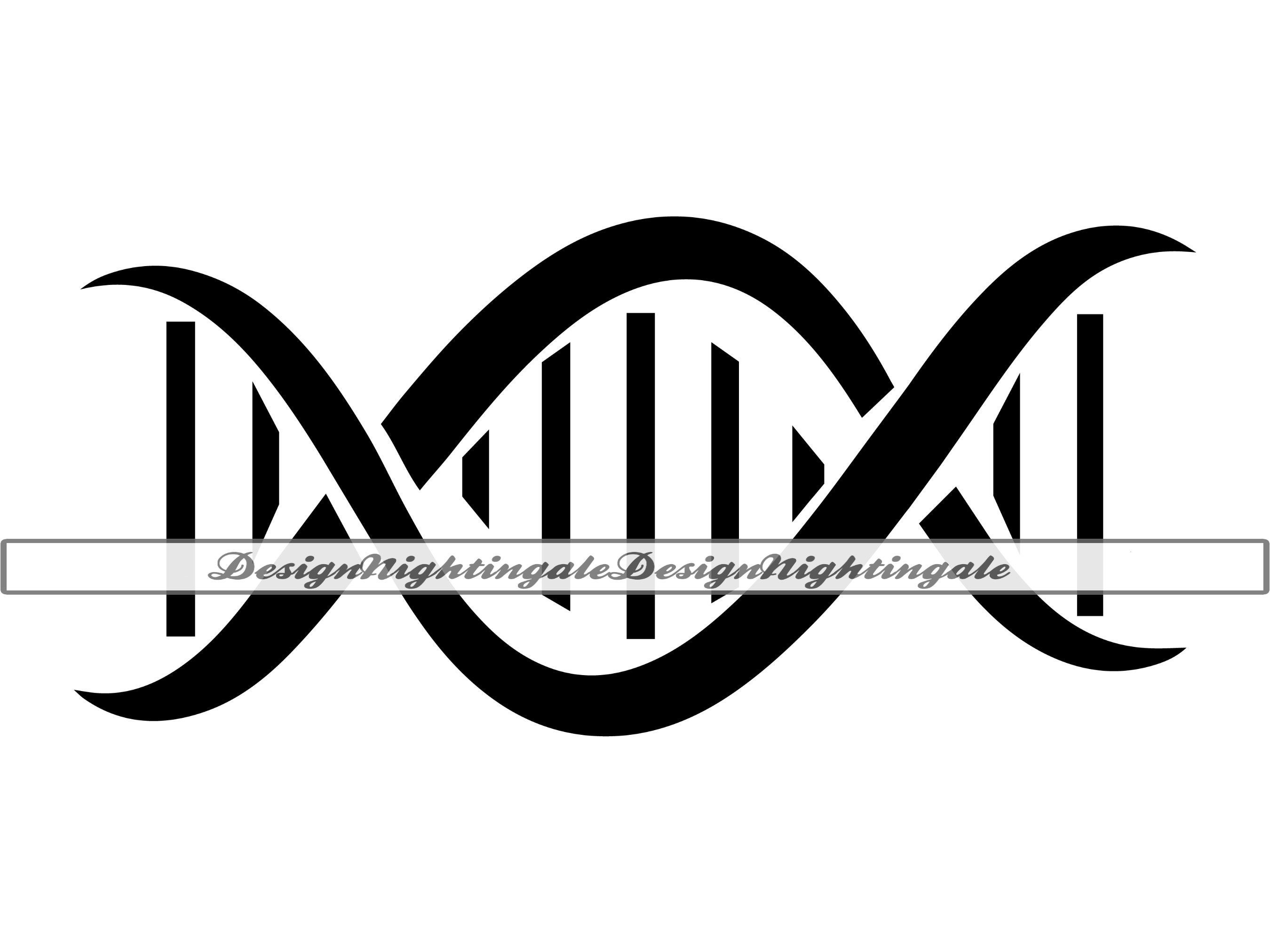 DNA SVG DNA Symbol Svg Dna Molecule Svg Dna Chain Svg Dna - Etsy Canada