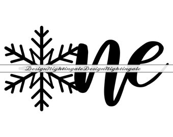 Snowflake 1 Svg, Snowflake One Svg, One Snowflake Svg, Winter ...