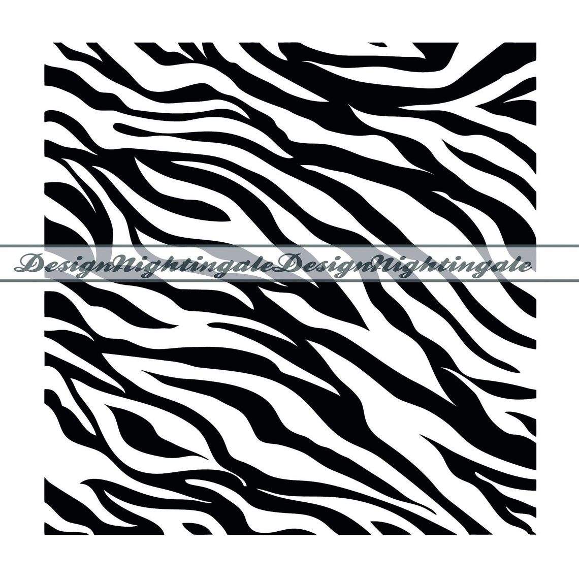 Zebra Pattern SVG Zebra Print SVG Seamless Zebra Pattern | Etsy