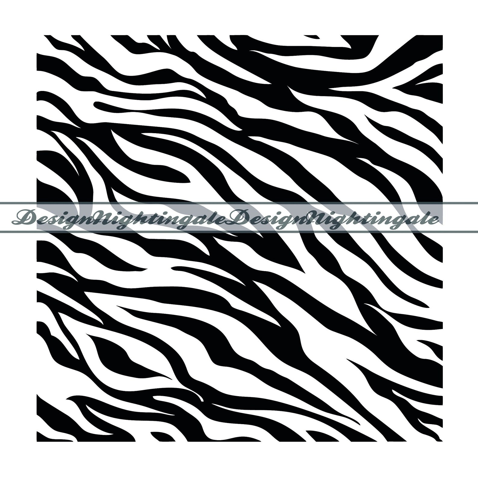 Zebra Pattern SVG Zebra Print SVG Seamless Zebra Pattern | Etsy
