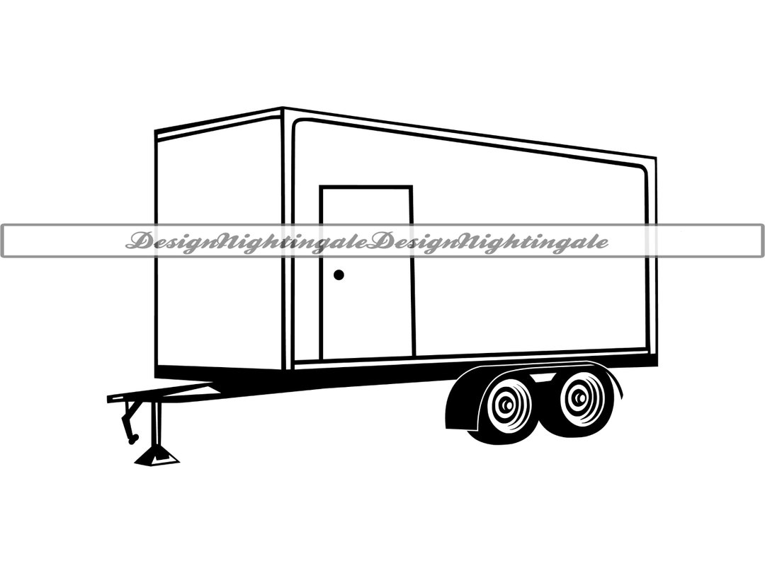 Cargo Trailer SVG, Freight Transport Clipart (digital Files) - Etsy