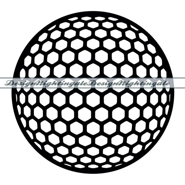 Golf Ball Svg - Etsy