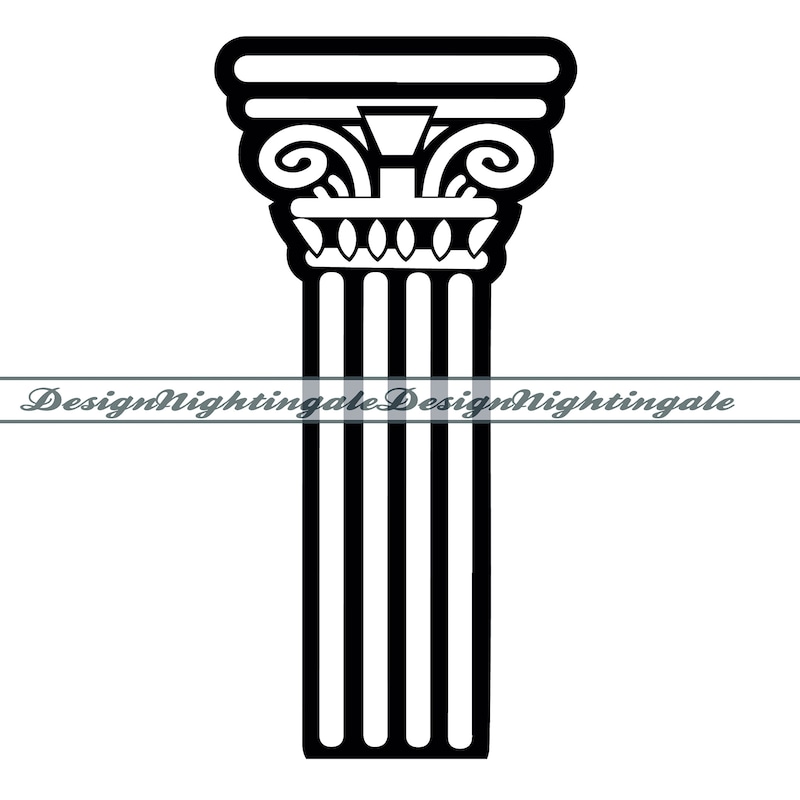 Pillar Svg - Etsy