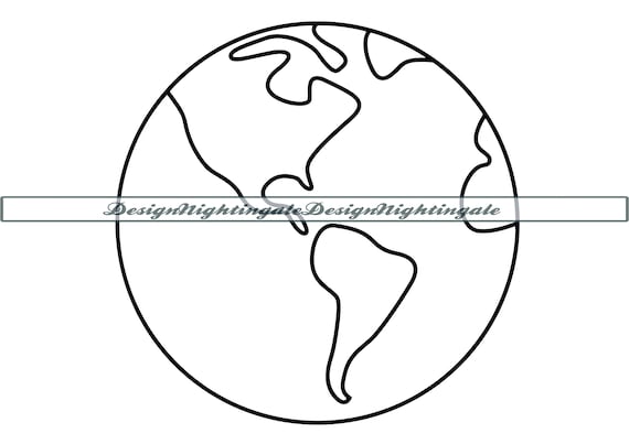 Simple Earth Outline