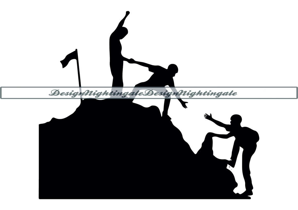 Climbing 5 SVG Teamwork SVG Climbers SVG Climbing Clipart - Etsy