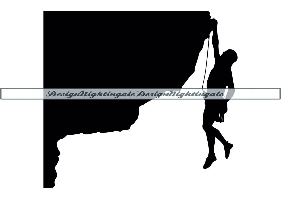Climbing #4 SVG, Rock Climbing SVG, Mountain Climbing SVG, Climber Svg ...