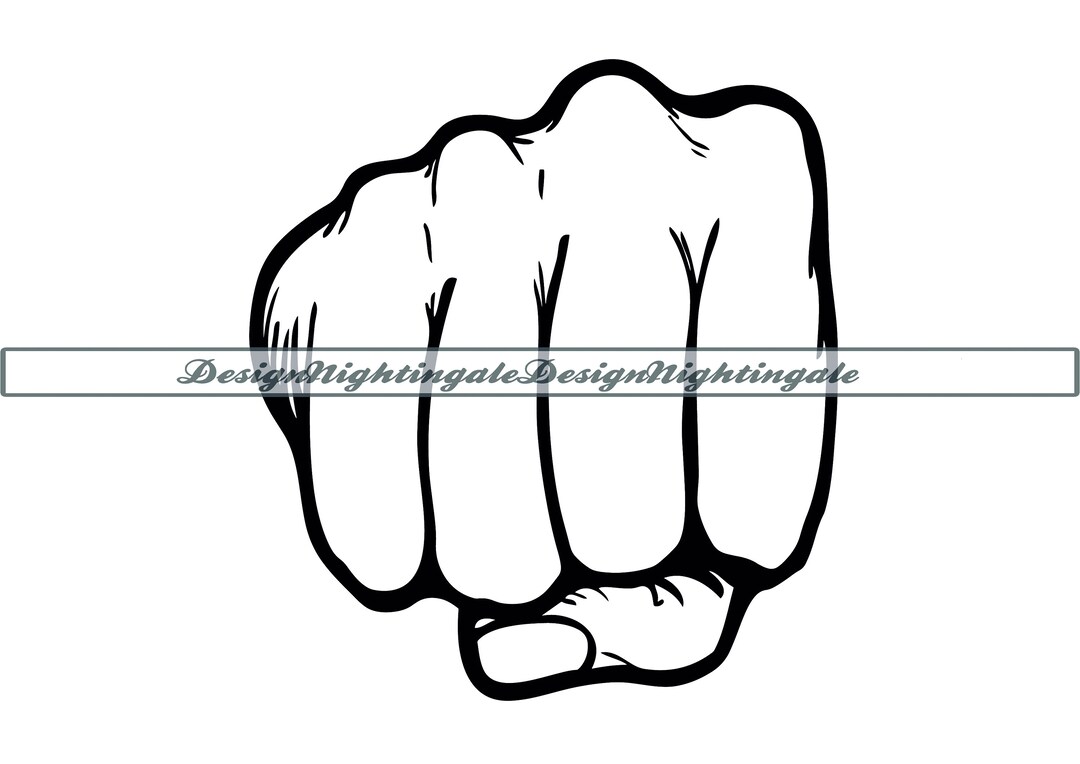 Fist SVG, Punch SVG, Fist Clipart, Fist Files for Cricut, Fist Cut ...