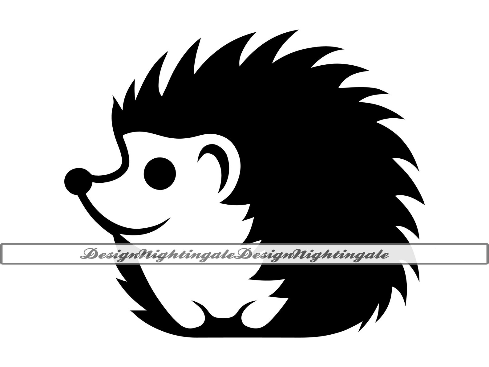 Hedgehog SVG Hedgehog Mascot SVG Cute Hedgehog SVG Hedgehog - Etsy