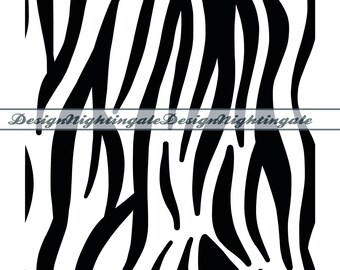 Zebra Print SVG & PNG File, Cricut, Glowforge, Laser Machine - Etsy Canada