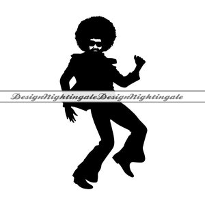 Disco Dancer #4 SVG, Disco Dancing SVG, Disco SVG, Dance Svg, Clipart ...