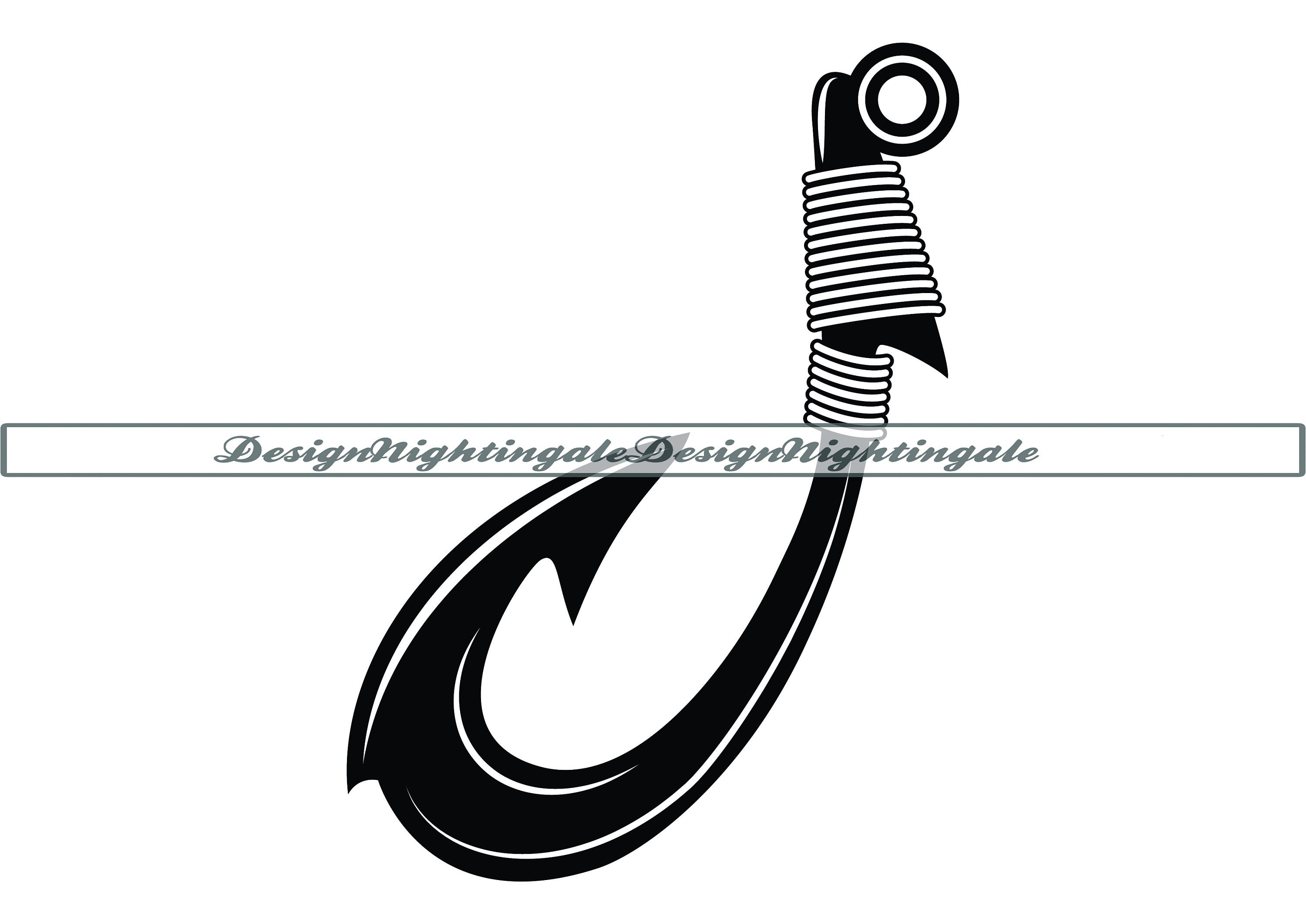 Fishing Hooks Clip Art