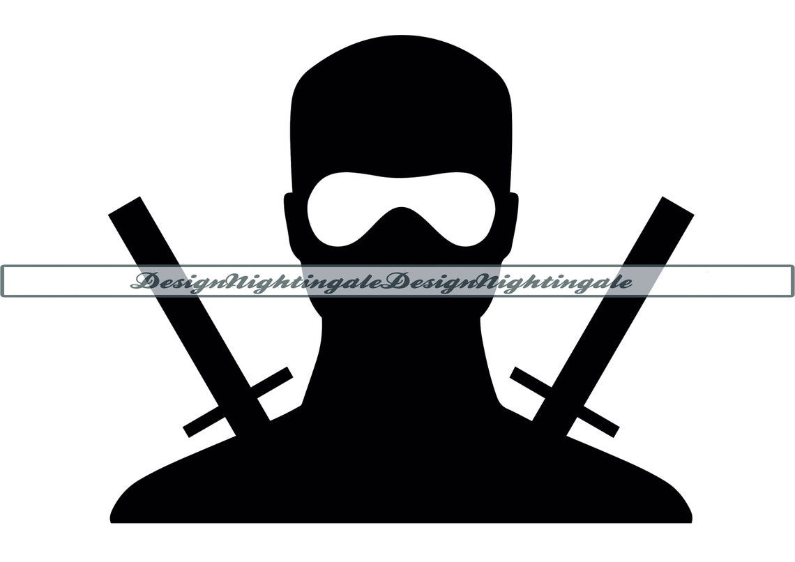 Ninja SVG Ninja Clipart Ninja SVG Files Ninja Cut Files - Etsy