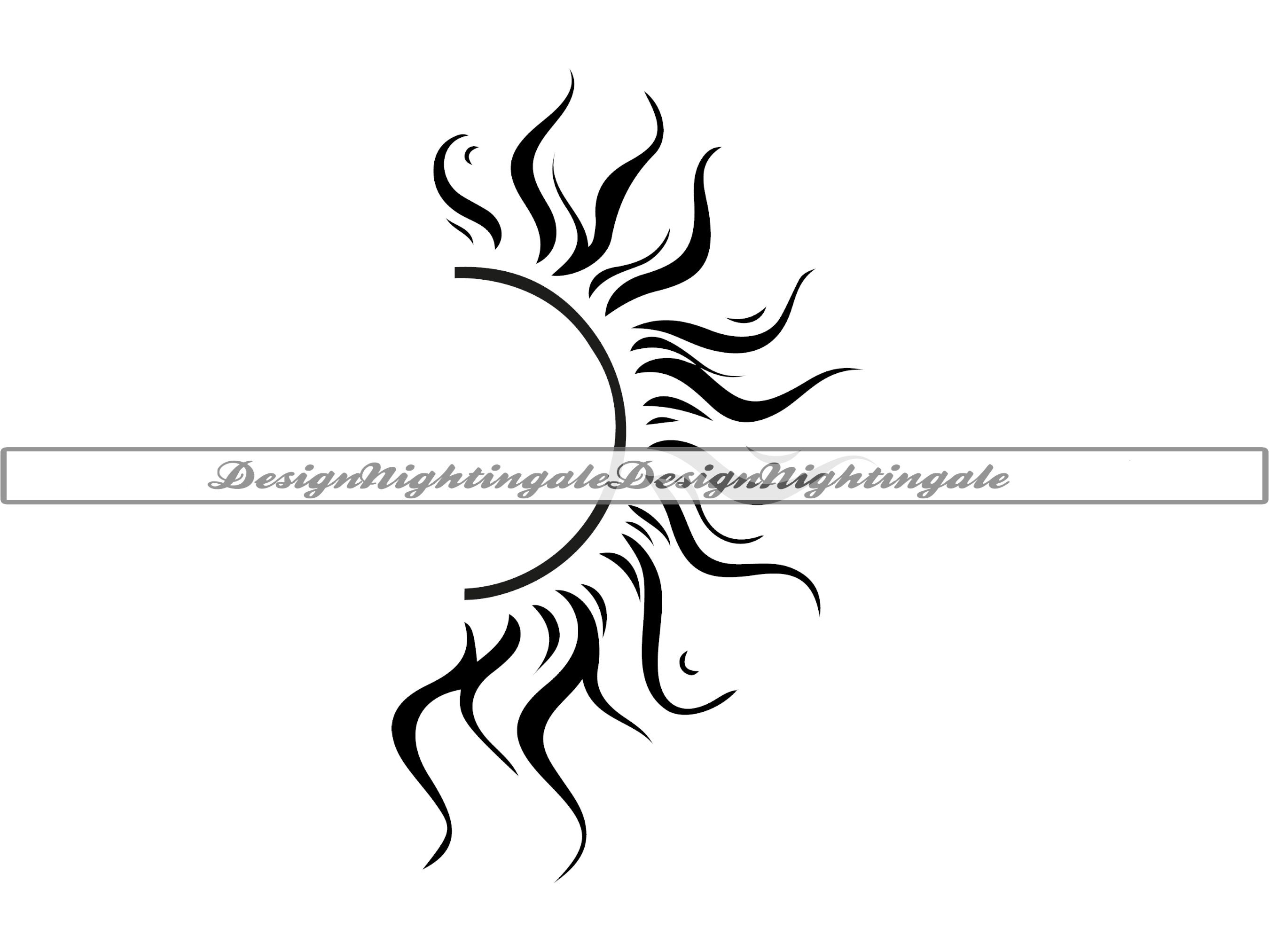 Half Sun SVG, Sun Svg, Sun Rays Svg, Half Sun Clipart, Half Sun Files ...