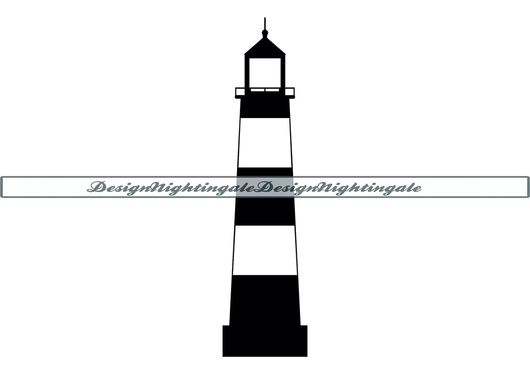 Lighthouse #2 SVG, Sea Port Svg, Nautical Svg, Lighthouse Clipart ...