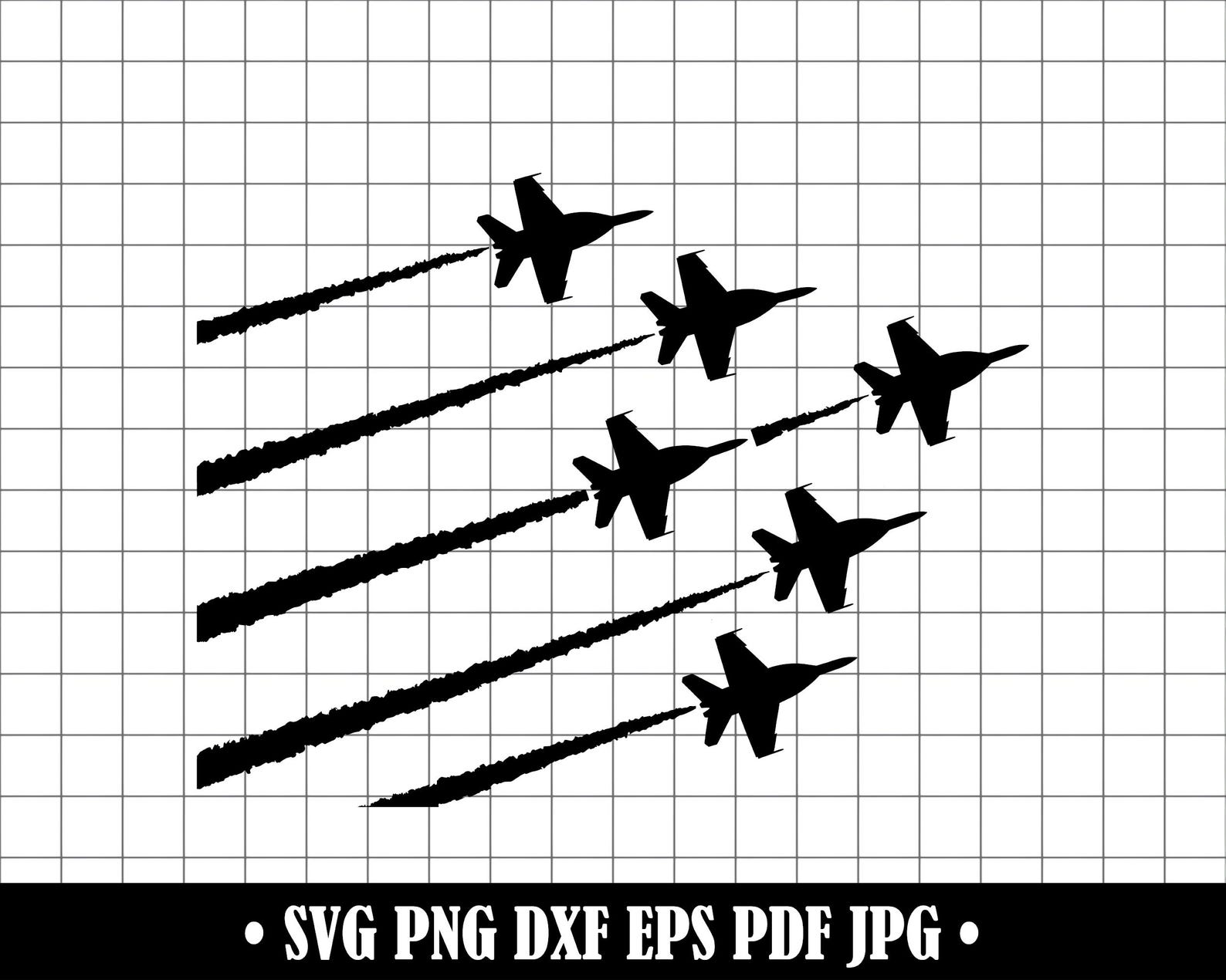 Blue Angels Jet Formation SVG, Military Airplane PNG (digital Files) - Etsy