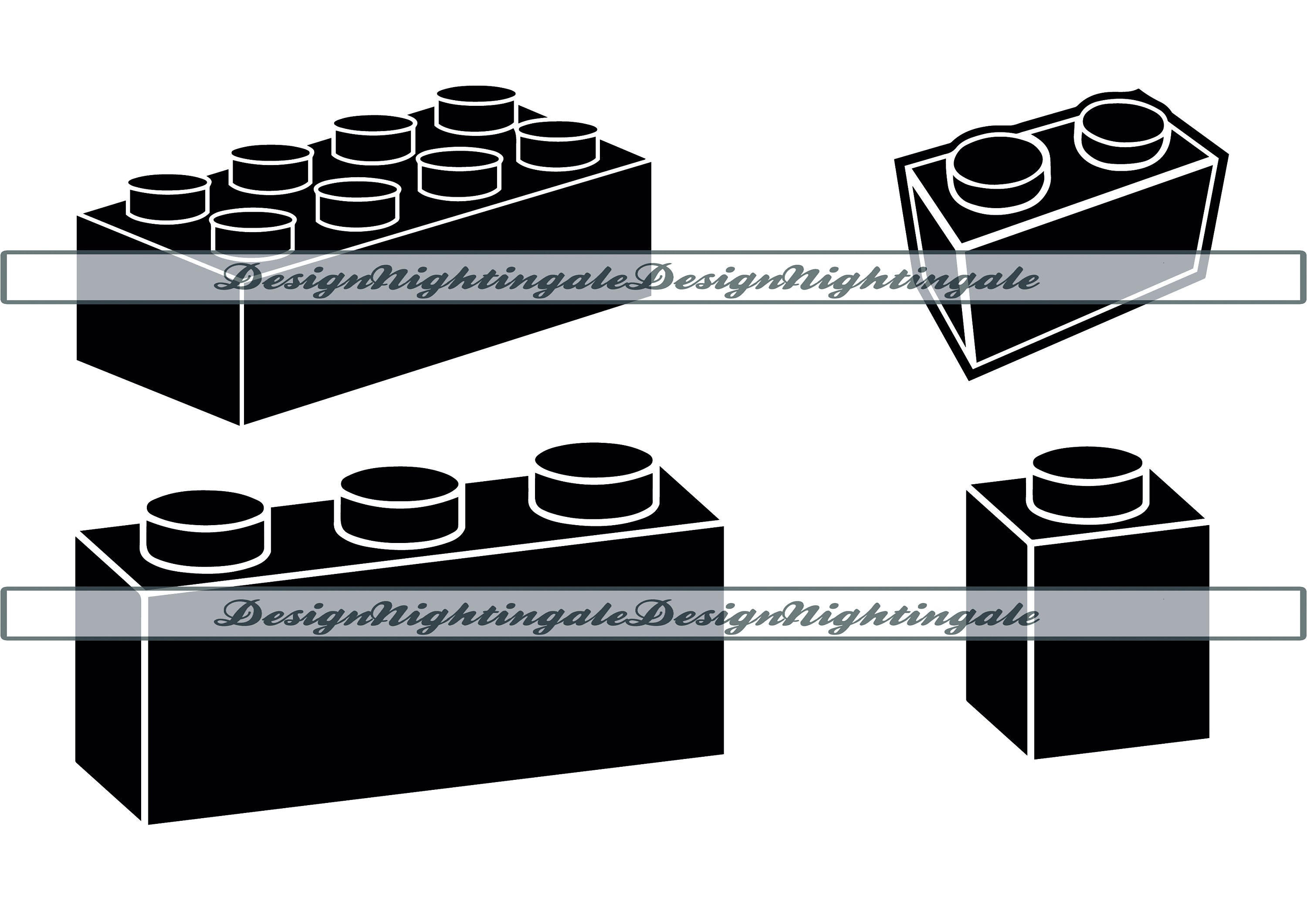 Building Blocks SVG, Building Block SVG, Building Blocks Clipart, Files ...