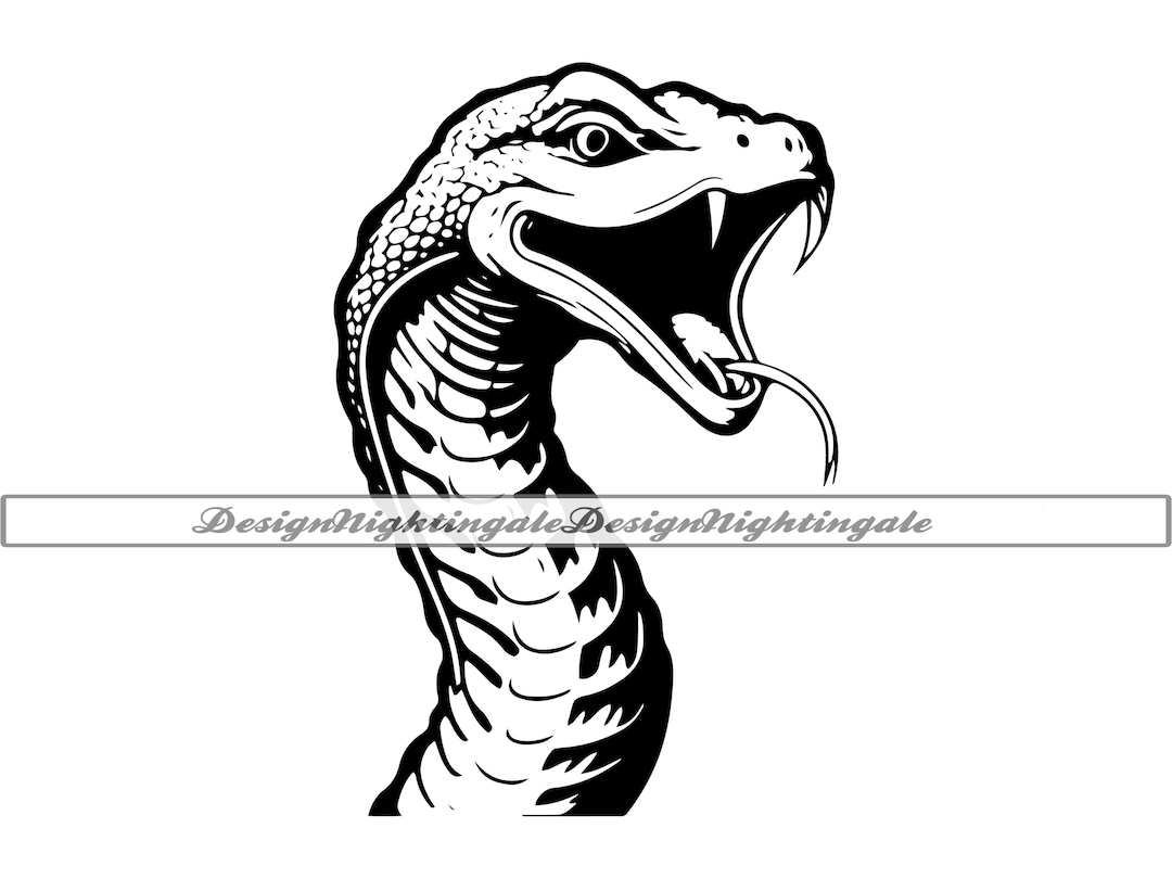 Snake #2 SVG, Snake Head SVG, Snake Clipart, Snake Files for Cricut ...