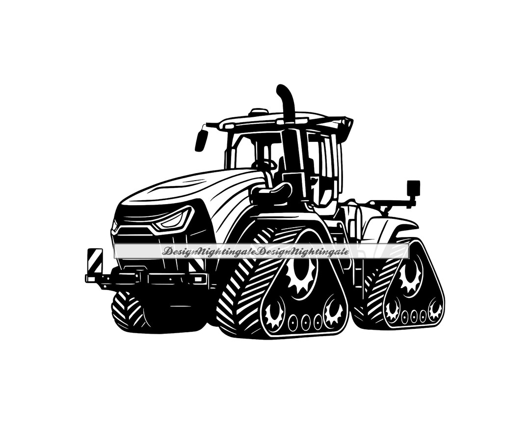 Quadtrac Tractor SVG, Farm Tractor Clipart (digital Download) - Etsy