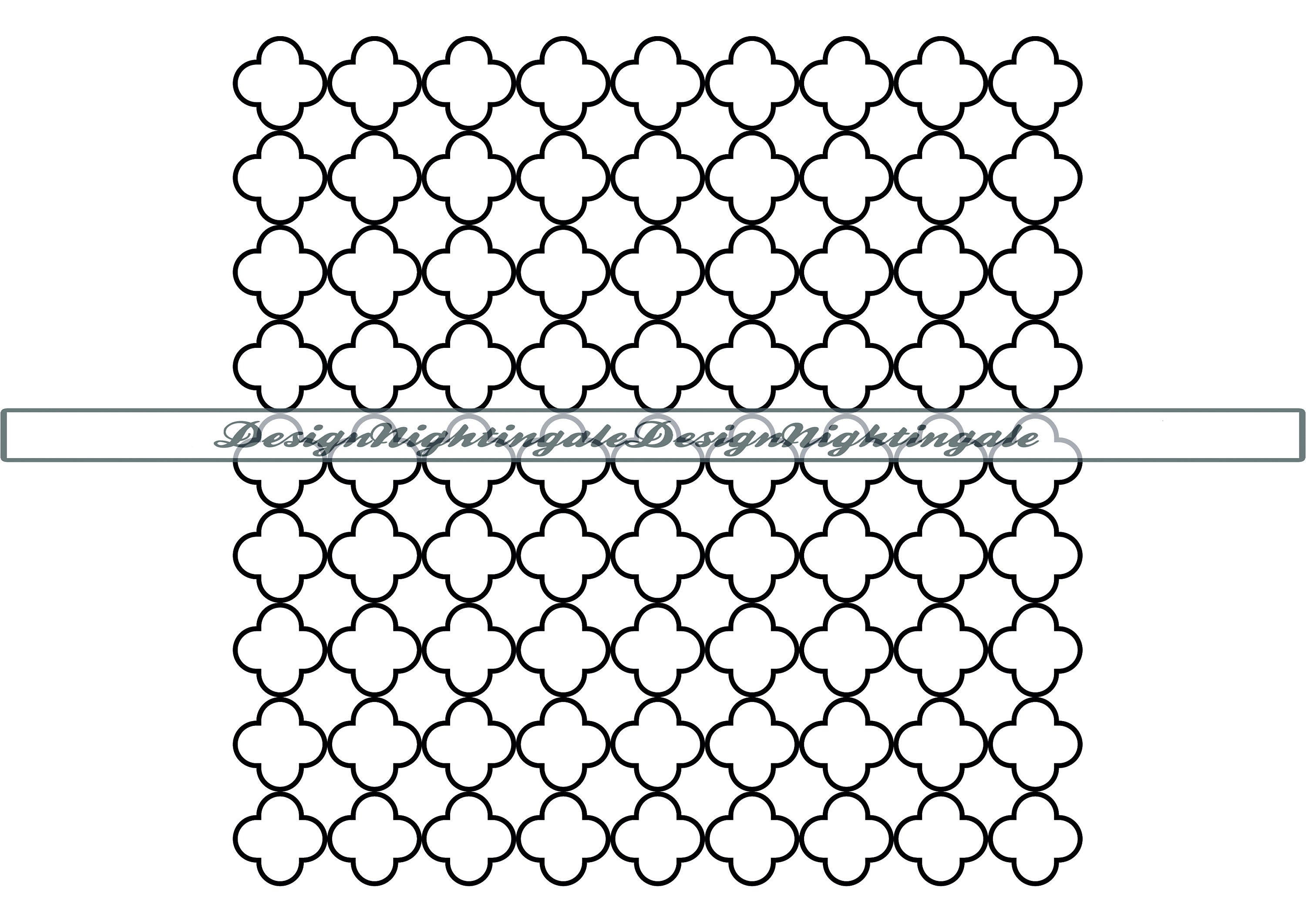 Quatrefoil Pattern 2 SVG Seamless Quatrefoil Pattern - Etsy