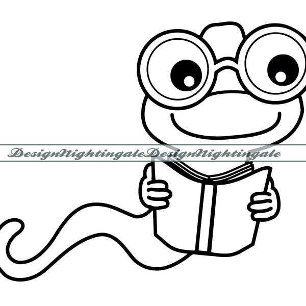 Bookworm Svg - Etsy