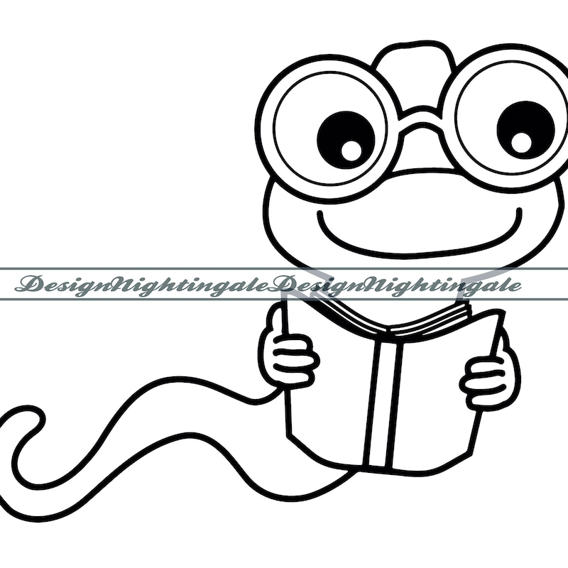 Bookworm Svg - Etsy