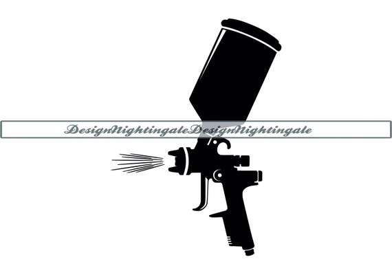 Paint Spray Gun SVG Paint SVG Painting SVG Paint Spray Gun - Etsy
