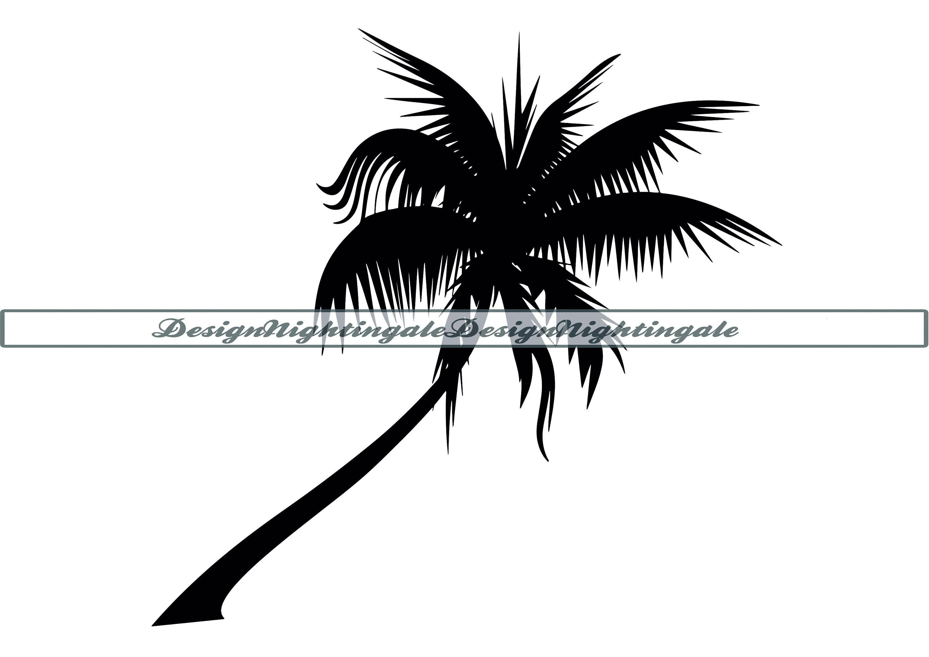 Palm Tree 2 SVG Tropical Tree SVG Island Tree Svg Palm | Etsy