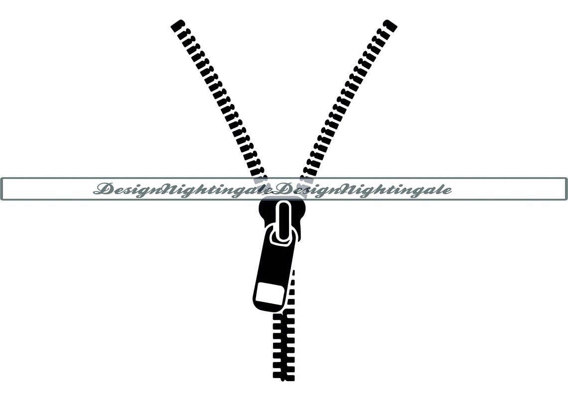 Zipper SVG Zipper Clipart Zipper Files for Cricut Zipper - Etsy