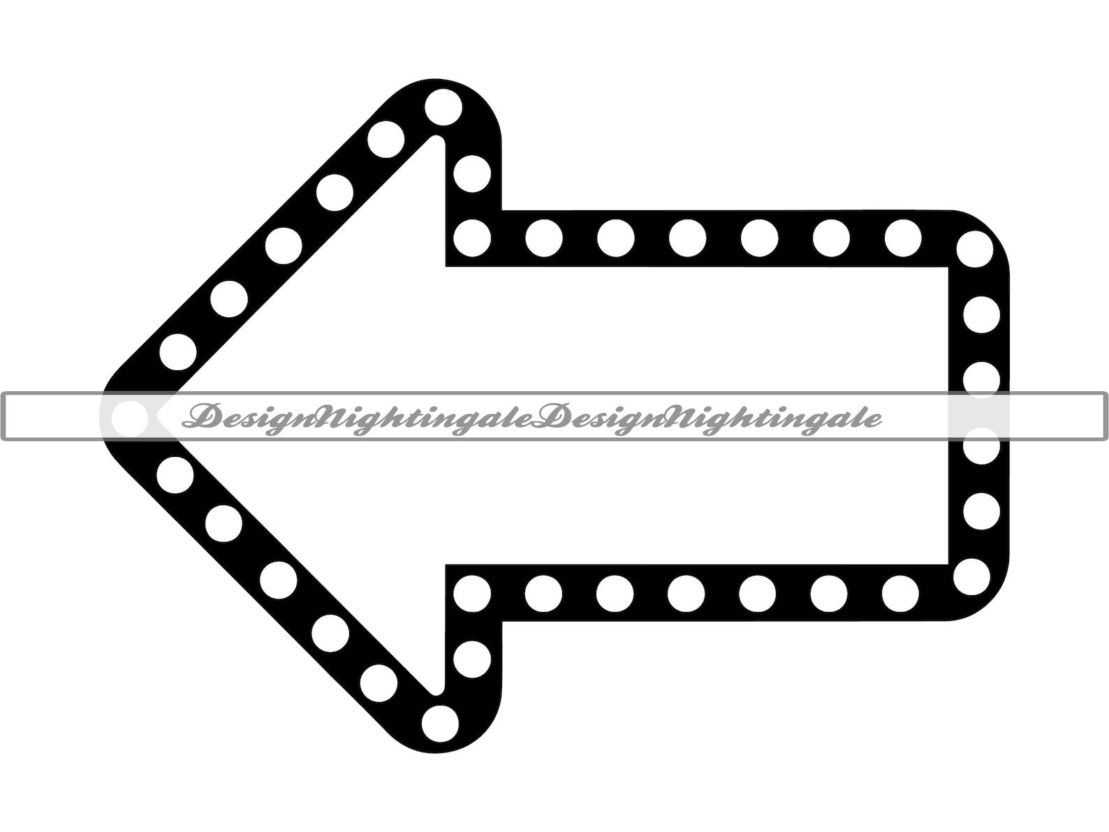 Neon Arrow Sign SVG, Bar Arrow Sign SVG, Lighted Arrow Sign SVG ...