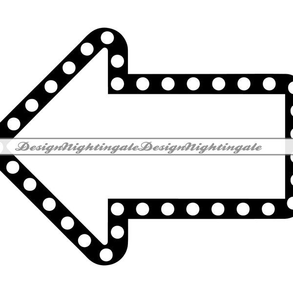 Lighted Arrow Sign - Etsy