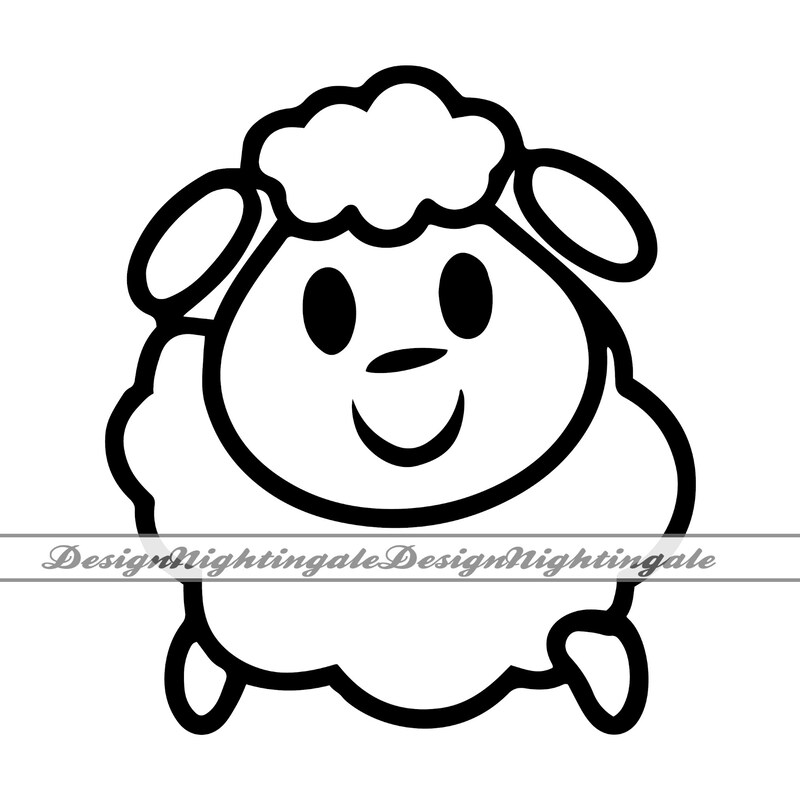 Baby Sheep Svg - Etsy