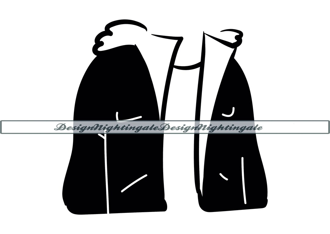 Fur Jacket SVG, Jacket Svg, Winter Svg, Fur Jacket Clipart, Files for ...