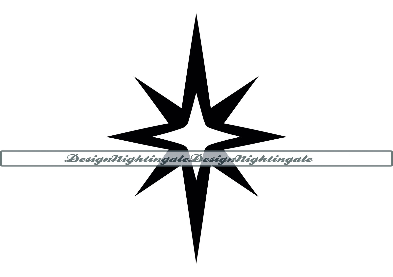 Christmas Star SVG, North Star SVG, Star of Bethlehem SVG, Christmas ...