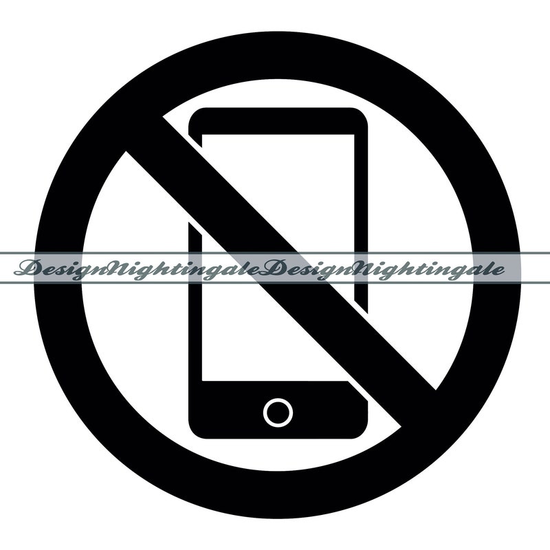 Cell Phone Sign - Etsy