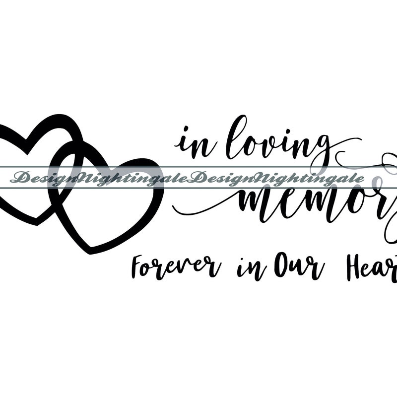 In Memory Svg - Etsy