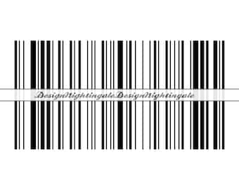 Barcode SVG Bar Code SVG Plain Barcode SVG Barcode Clipart - Etsy Canada