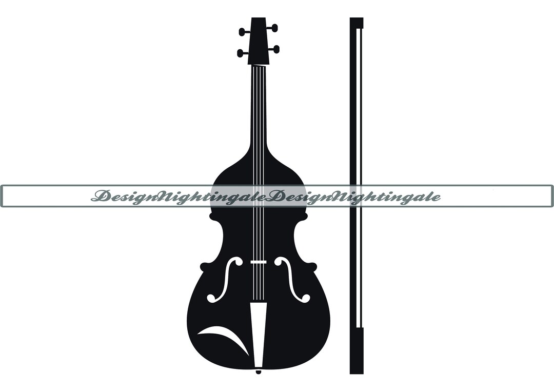 Violin #2 SVG, Cello SVG, Violin Clipart, Violin SVG Files, Violin Cut ...