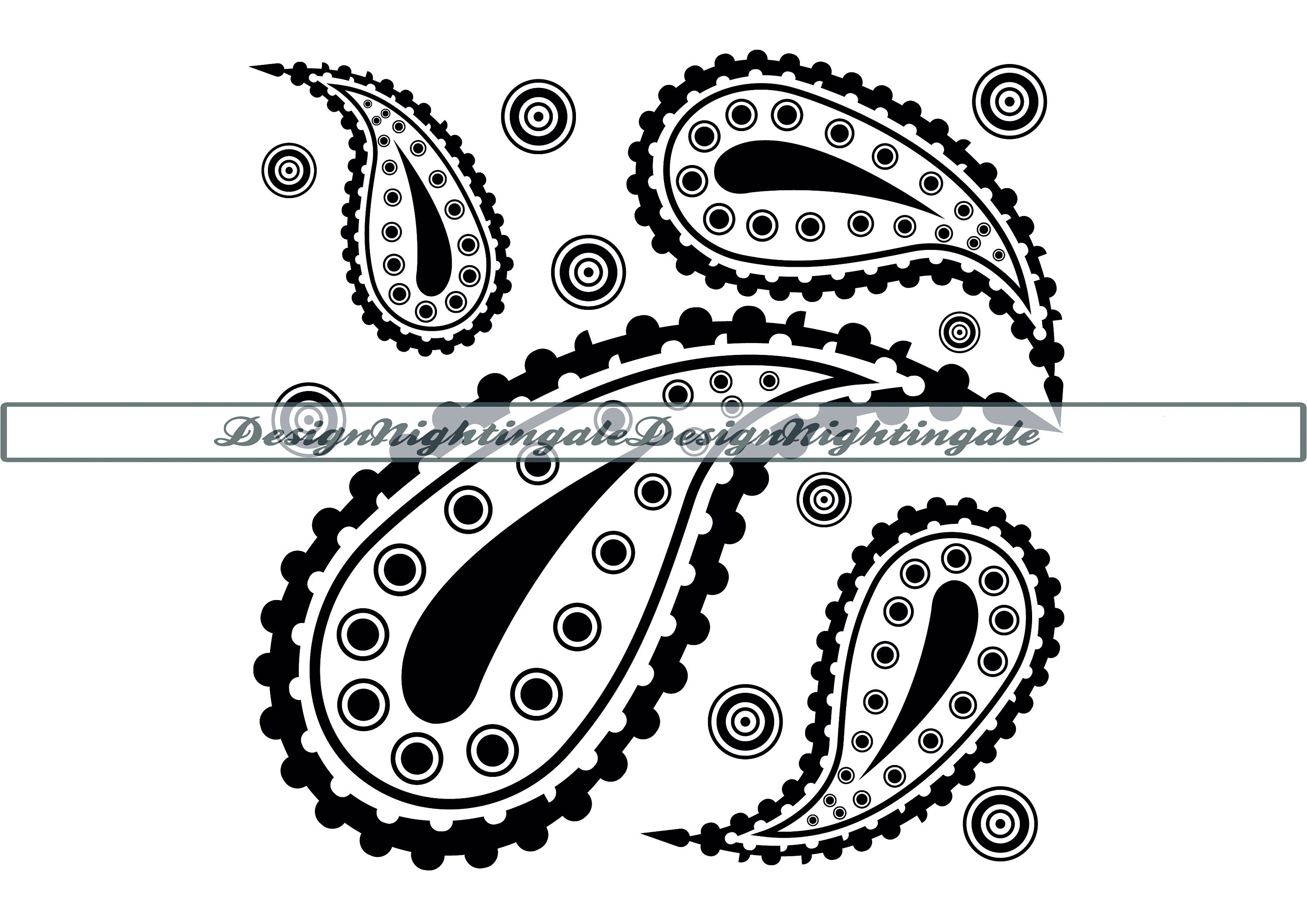 Bandana Pattern 3 SVG Paisley Pattern SVG Seamless Bandana - Etsy