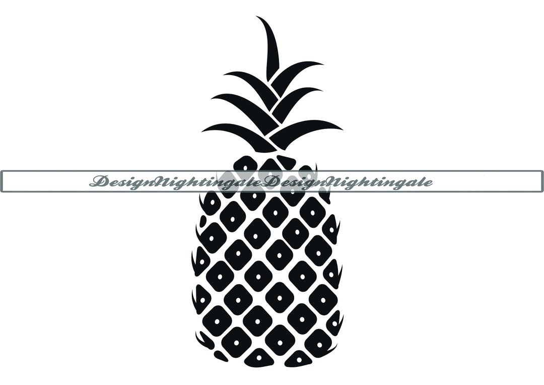 Ananas # 2 SVG, Ananas Clipart, Ananas-Dateien für Cricut, Ananas ...