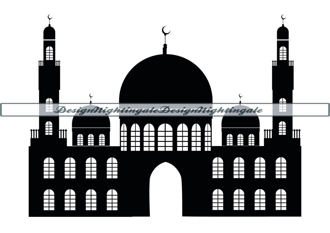 Mosque SVG, Architecture SVG, Islamic SVG, Mosque Clipart, Mosque Files ...