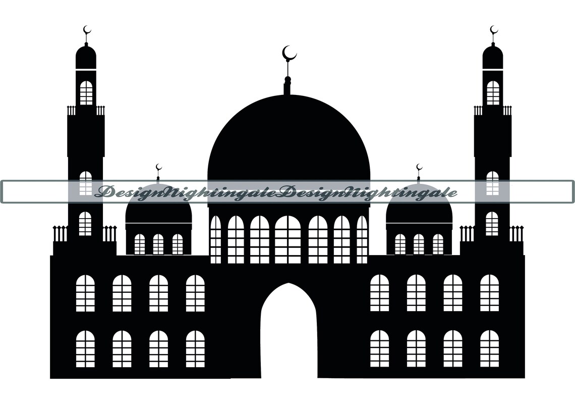 Mosque SVG Architecture SVG Islamic SVG Mosque Clipart - Etsy